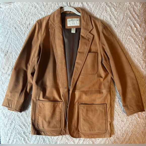 Orvis | Jackets & Coats | Orvis Jacket Mens 38 Bandera Suede Leather ...